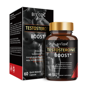 BIYODE Men's Testosterone Booster - Stamina, Endurance- 60 Caplets